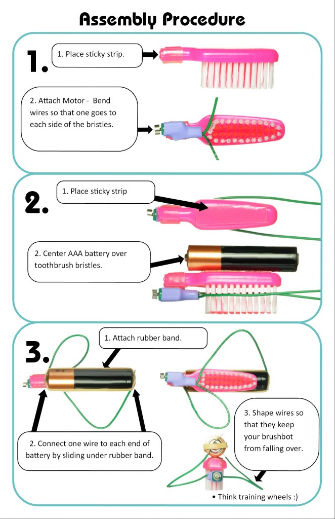 Brushbot Kit: Manta Ray and Hawaiian Octopus – Easybotics LLC